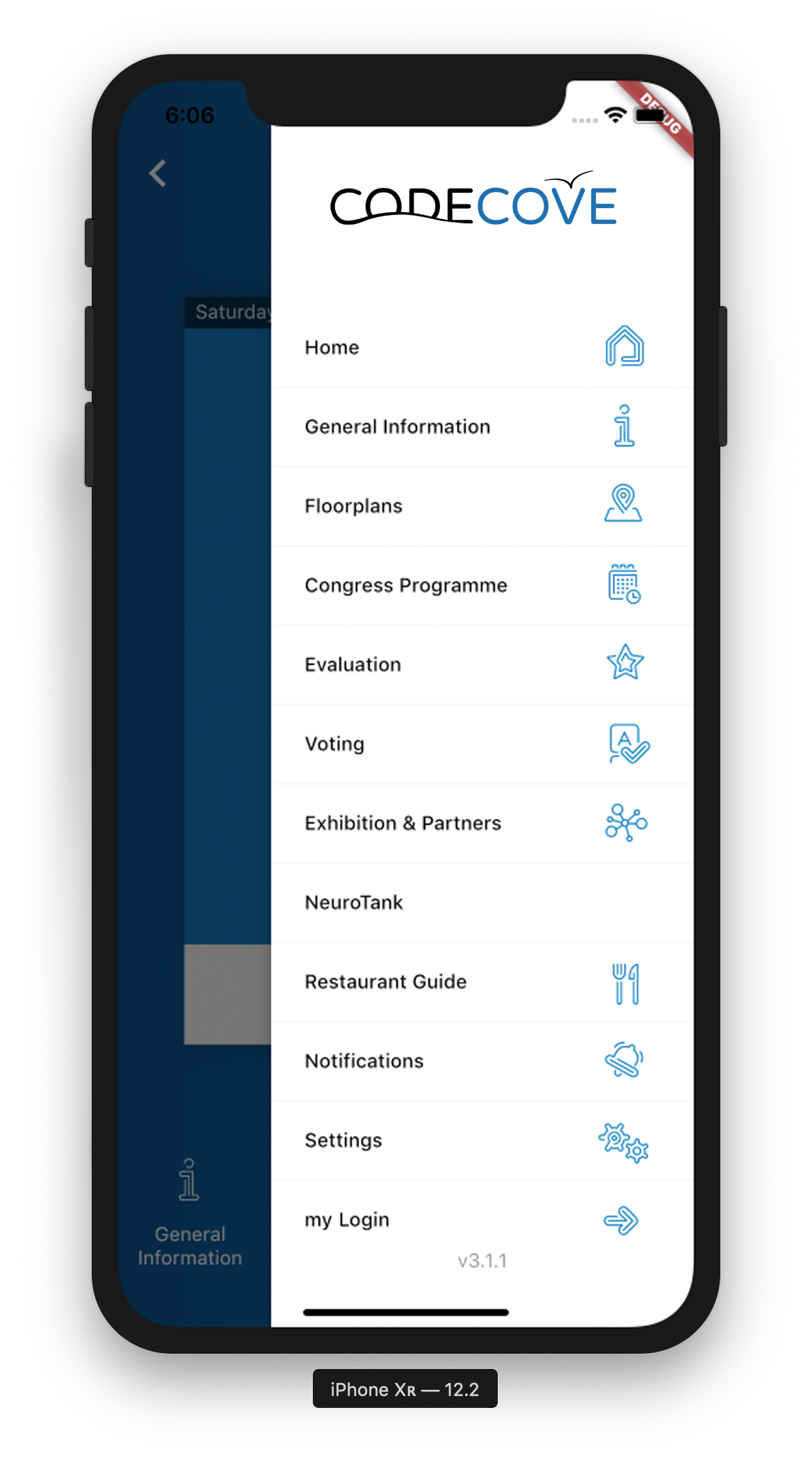 Congress Venue App - CodeCove